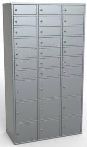 Как выбрать металлический шкаф для мобильных телефонов